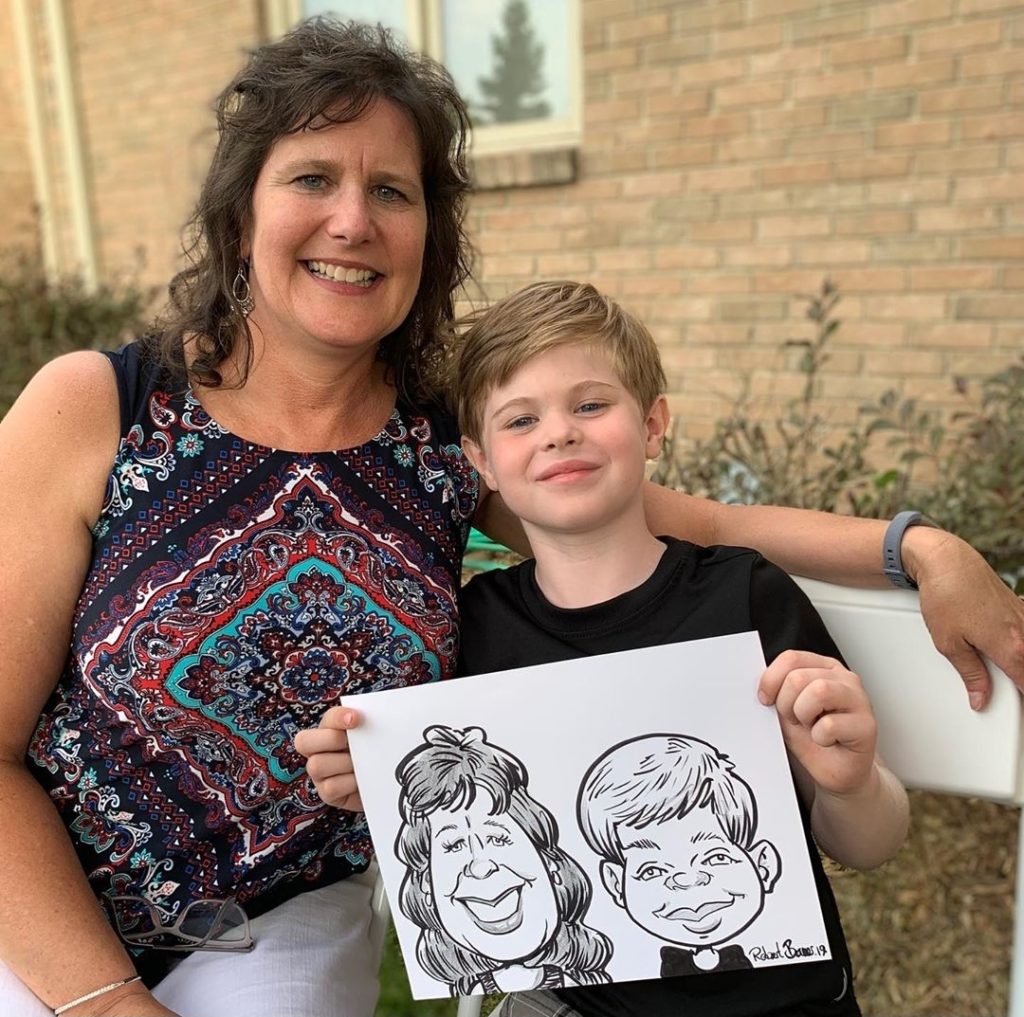 Graduation Party - Goofy Faces Caricature Artists