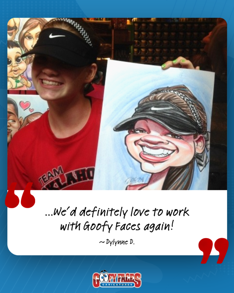 Testimonial (2) - Goofy Faces Caricature Artists