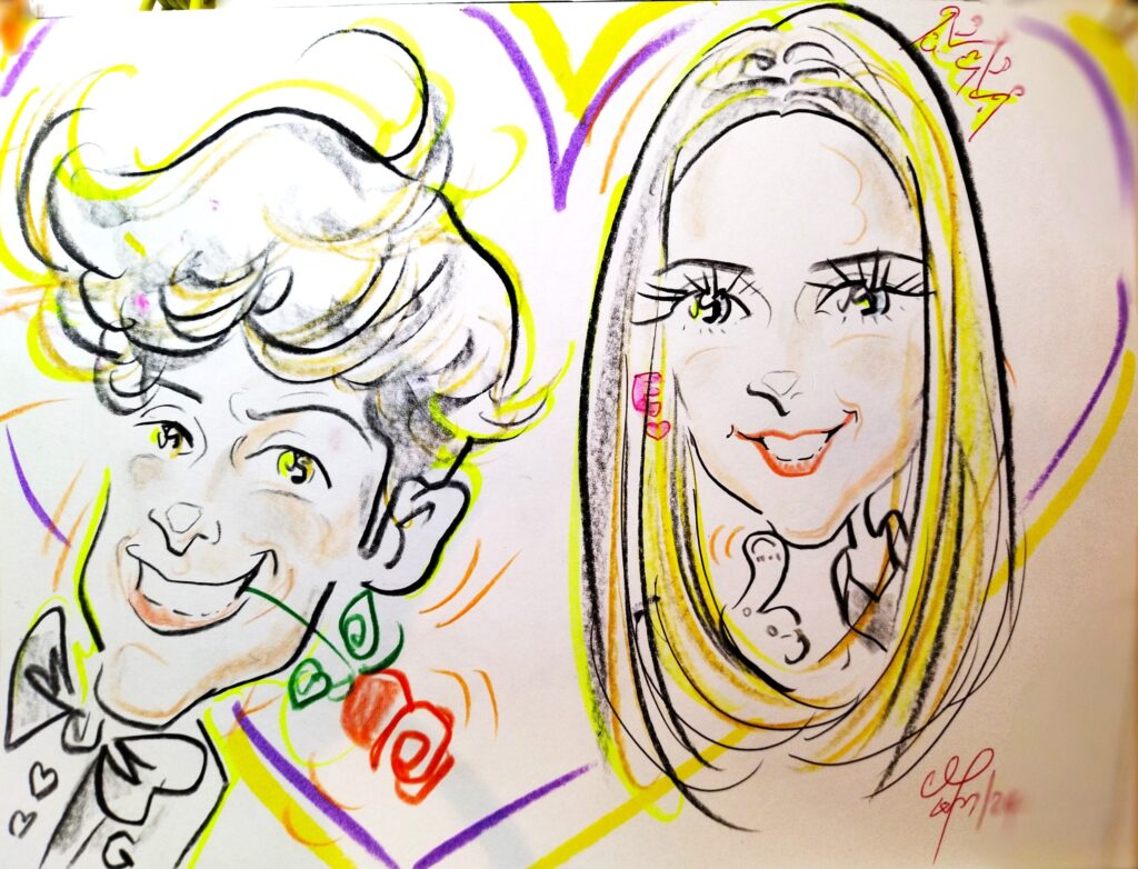 4 - Goofy Faces Caricature Artists