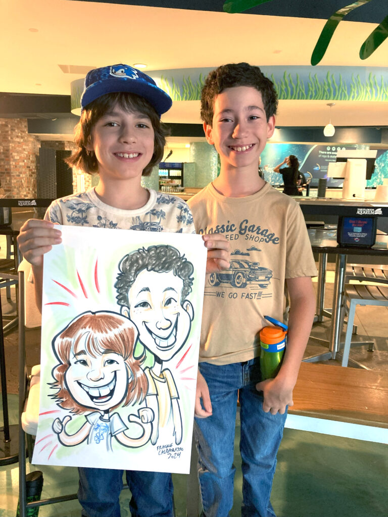 4 - Goofy Faces Caricature Artists