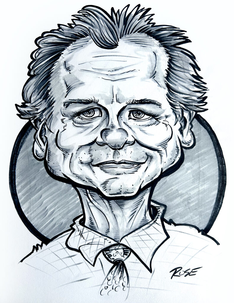 BillMurray - Goofy Faces Caricature Artists